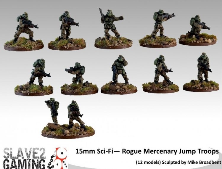 Slave2Gaming Expand Their 15mm Sci-Fi Range With Jump Troops ...