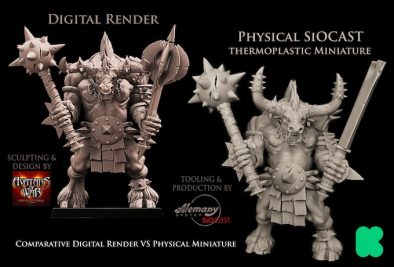 Avatars Of War Kickstart A Regiment Of Mighty Minotaurs! – OnTableTop ...