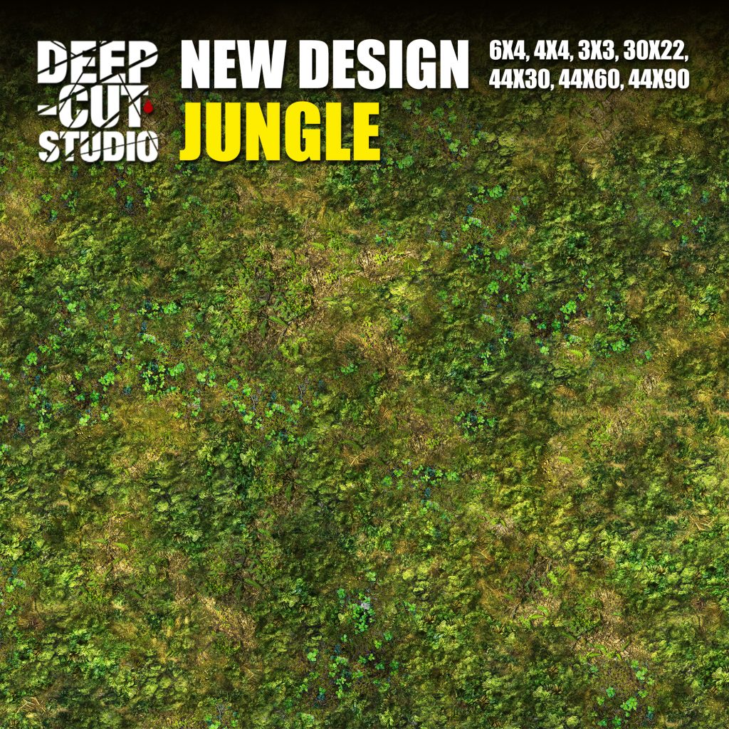 Fight Through Dense Jungles With New Deep-Cut Gaming Mat – OnTableTop ...