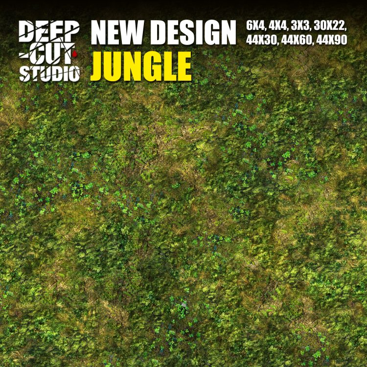 Fight Through Dense Jungles With New Deep-Cut Gaming Mat – OnTableTop ...