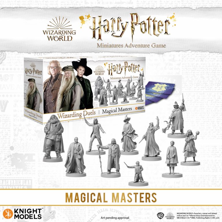 Prepare For Wizarding Duels In Knight Models’ Harry Potter Game ...