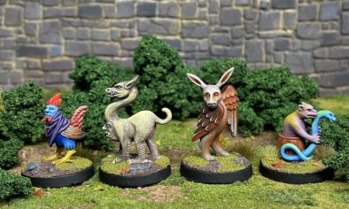 A New Set Of Medieval Marginalia Miniatures Hit Kickstarter ...