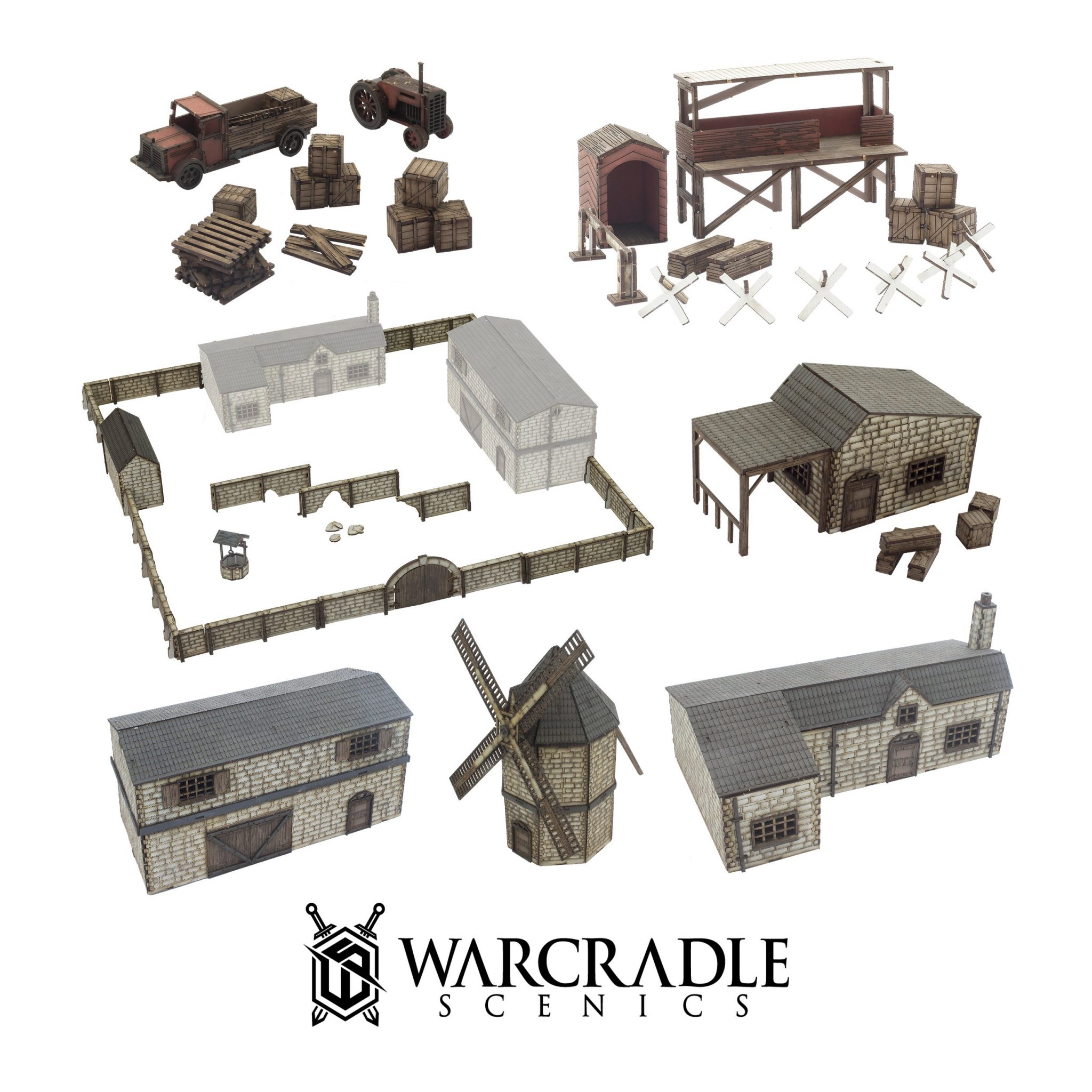 Battle Over The Normandy Farm Set From Warcradle Scenics – OnTableTop ...