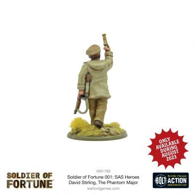 Snap Up David Stirling, Soldier Of Fortune From Warlord Games ...