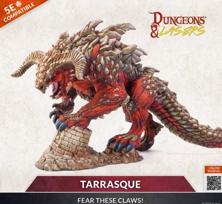 Face A Tarrasque & Defend The Dungeons & Lasers Pub! – OnTableTop ...