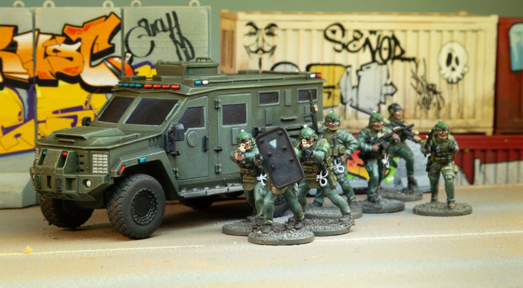 Stop A Criminal Heist With Spectre Miniatures New US SWAT Team ...