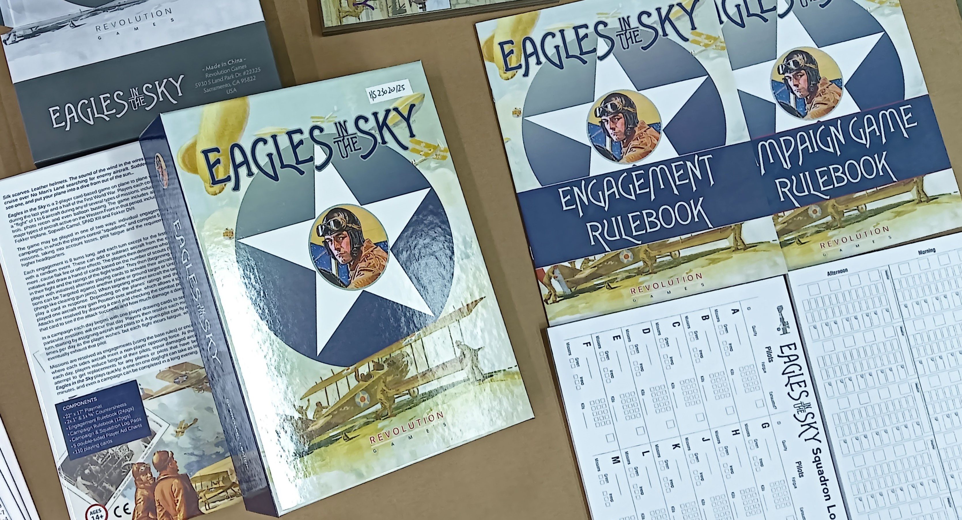 Play WWI Dogfights In Revolution’s Eagles In The Sky Card Game – OnTableTop – Home of Beasts of War