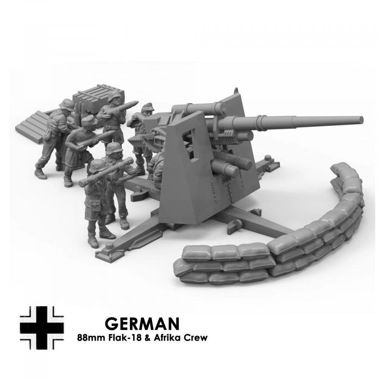 12mm WW2 Big Guns & Transports + Victrix’s Company Commander ...