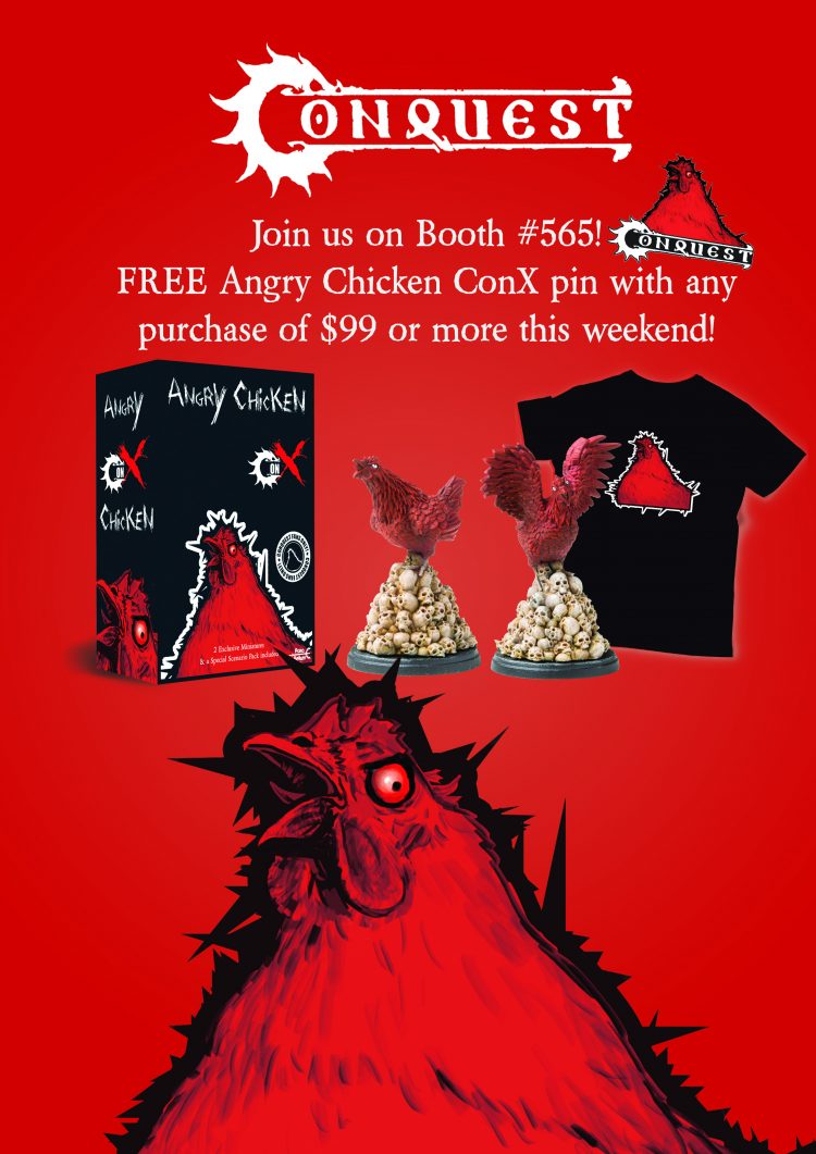 Grab Yourself A Conquest Angry Chicken From Gen Con! – OnTableTop ...