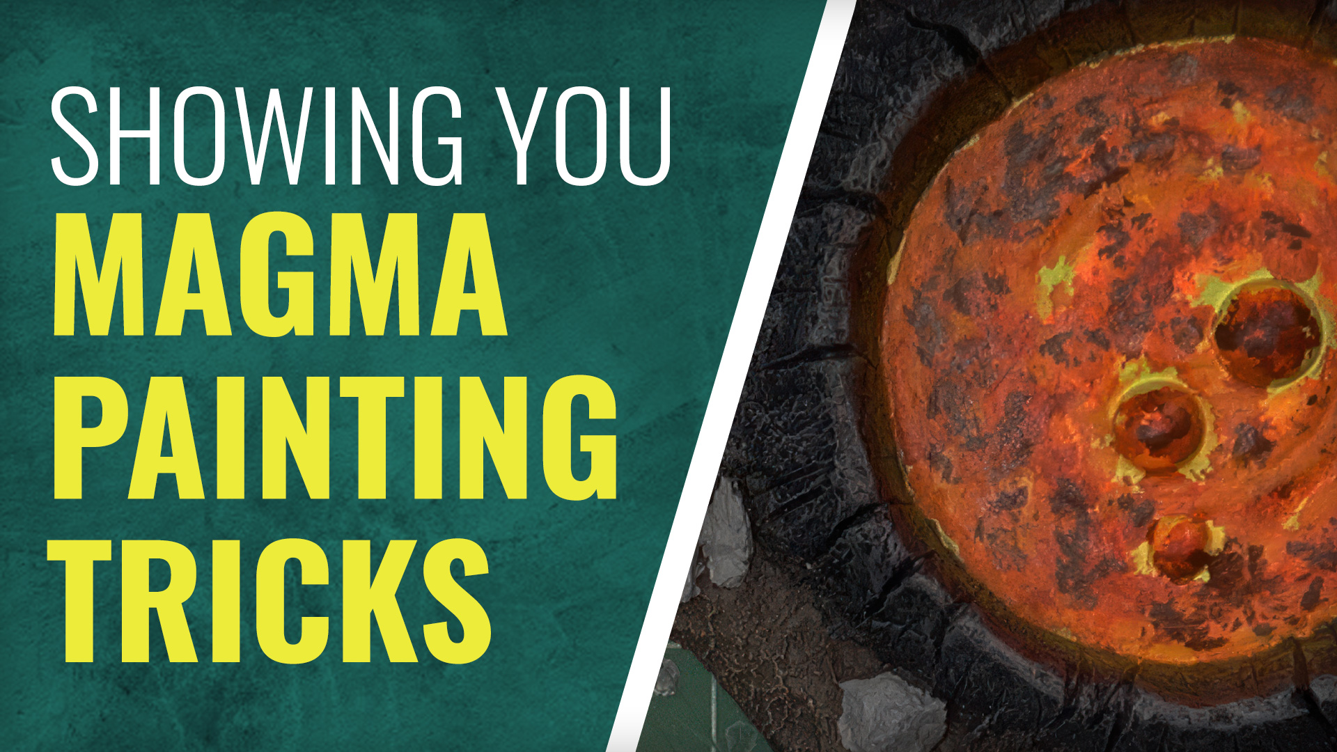 Gerry Can Show You How To Make Lava & Magma Wargaming Bases & Terrain ...