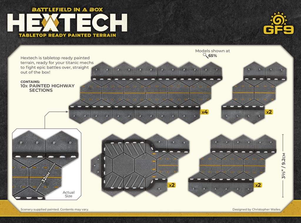 Add Highways To Your GF9 Hextech 6mm Terrain Collection – OnTableTop ...