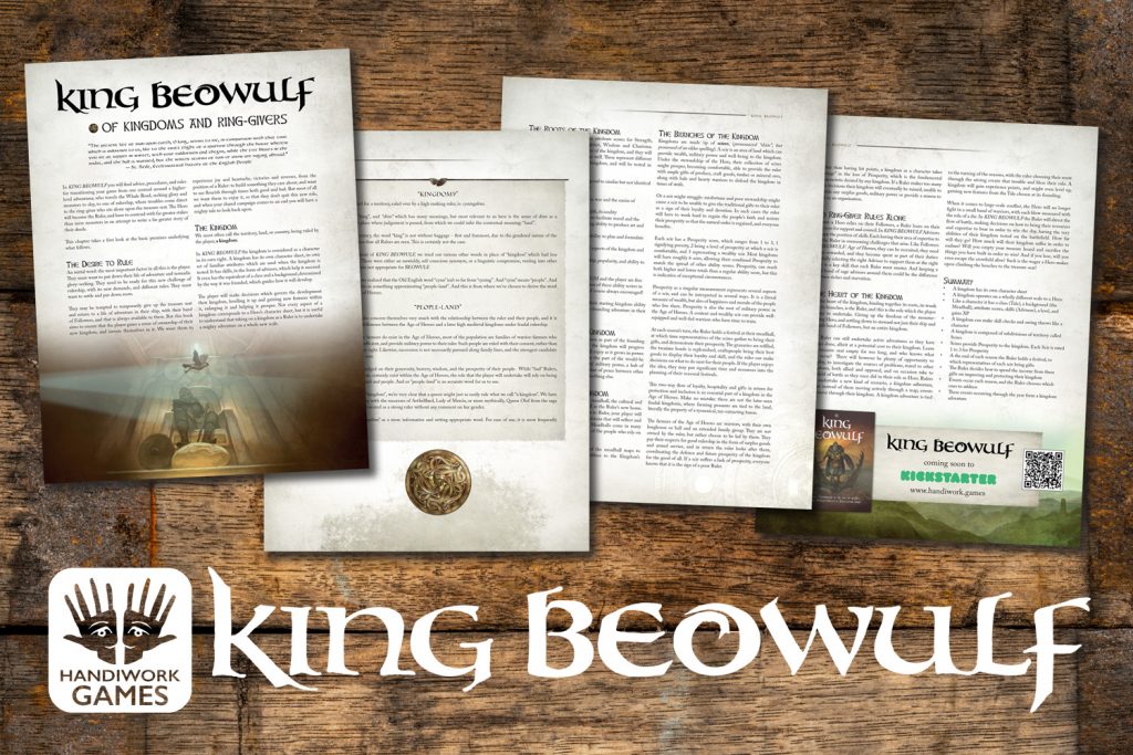 Handiwork Has Your Hero Become King In New Beowulf RPG Book ...