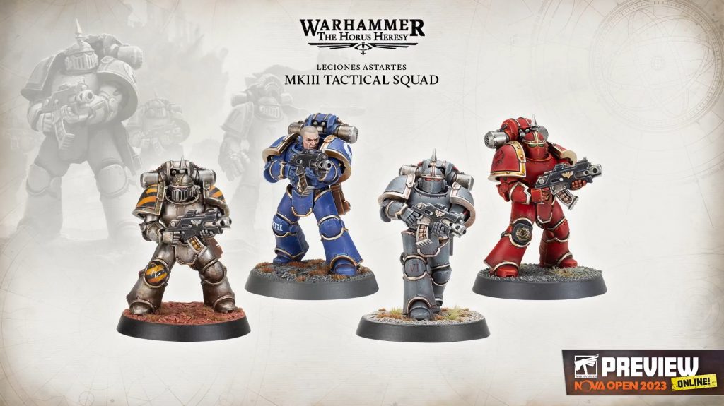 A Daemon Primarch + MKIII Space Marines For The Horus Heresy ...