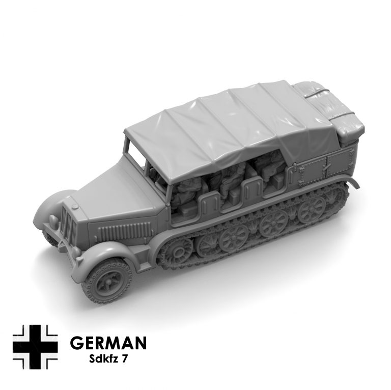 12mm WW2 Big Guns & Transports + Victrix’s Company Commander ...