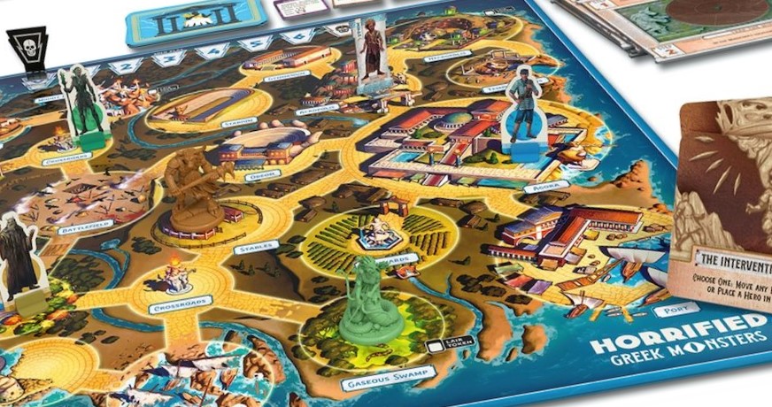 Clash With Greek Monsters In New Horrified Board Game – OnTableTop ...