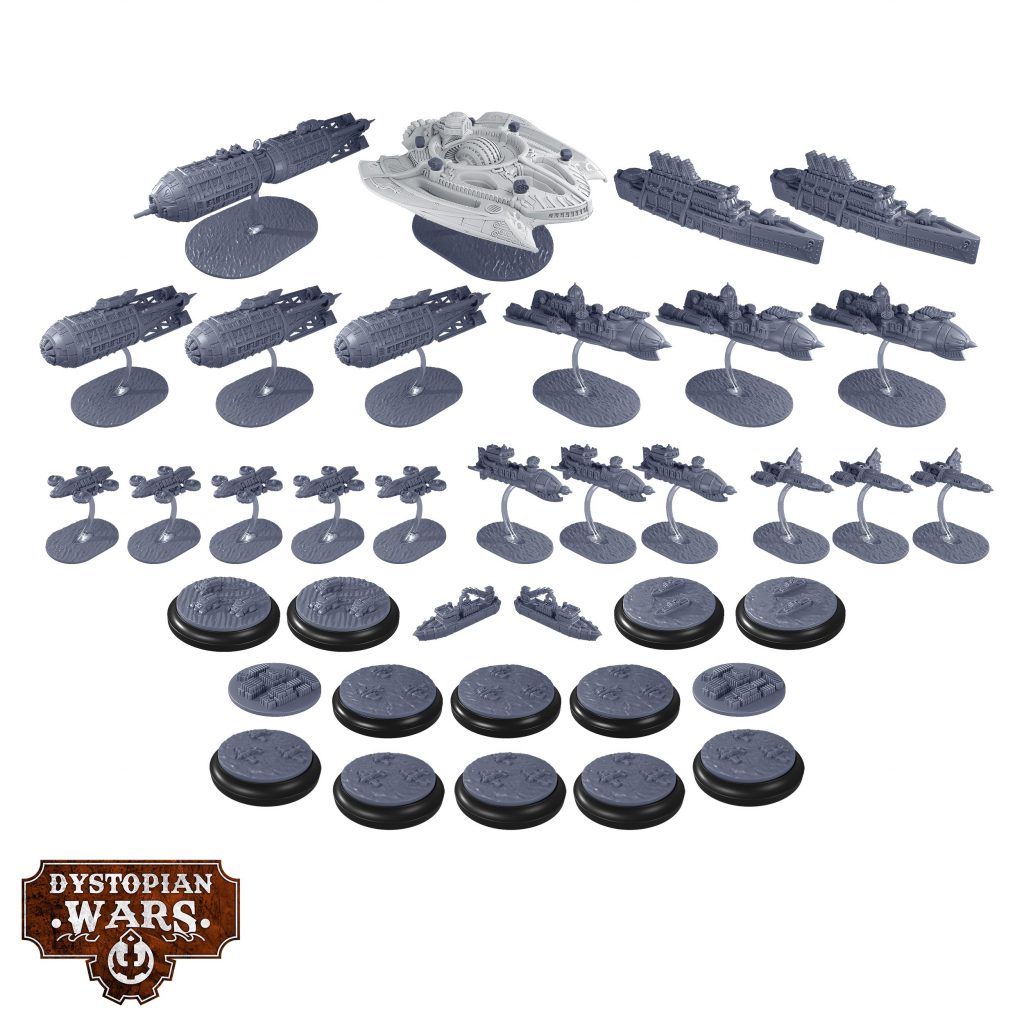 New Dystopian Wars Two-Player Starter Set! Fortune And Glory Coming ...