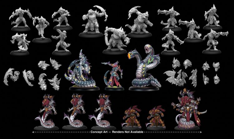 Full Khymaera Shadowflame Shard Previewed For Warmachine! – OnTableTop ...
