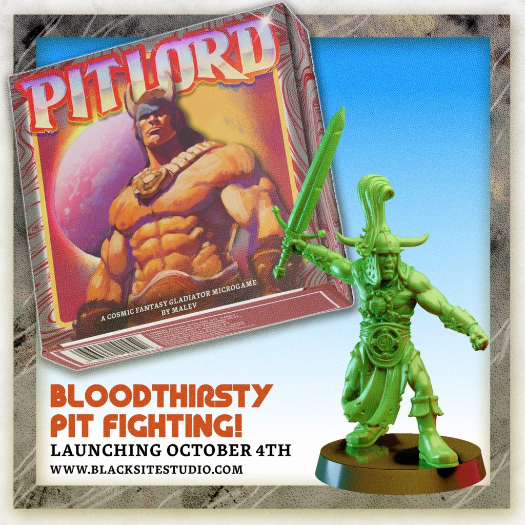 Battle The Pit Lord In New Black Site Studios Cosmic Fantasy Microgame ...