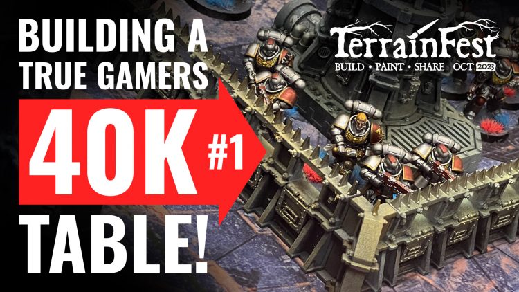 Building A True Wargamers Warhammer 40K Table You Can Actually Game On ...