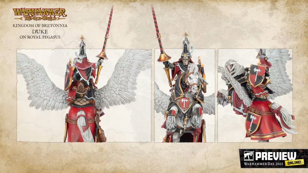 More Bretonnian Minis Revealed For Warhammer: The Old World ...