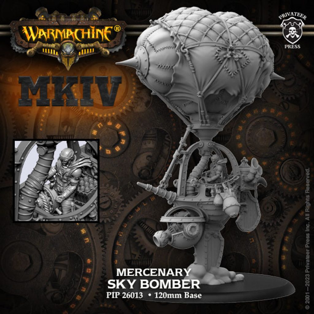 Strike From The Skies With Warmachine’s Mercenary Sky Raider – OnTableTop – Home of Beasts of War