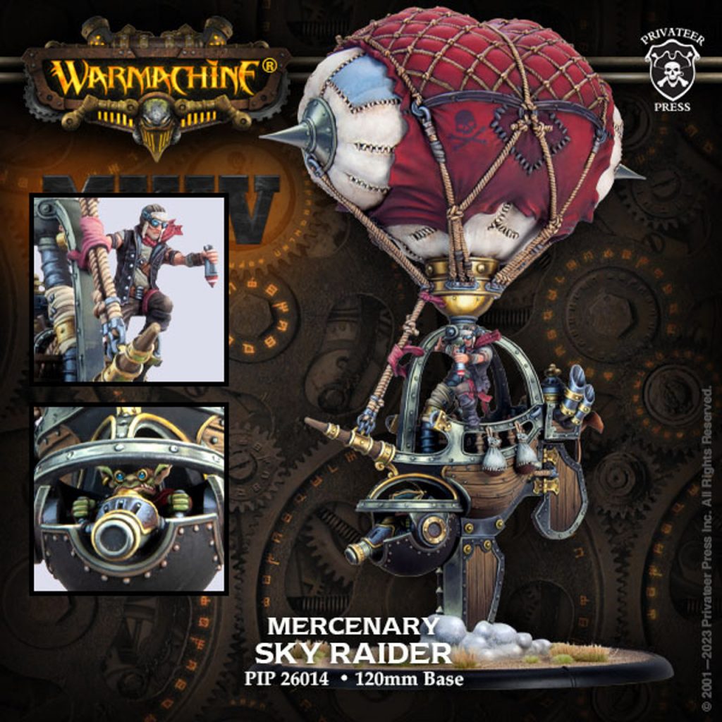 Strike From The Skies With Warmachine’s Mercenary Sky Raider ...