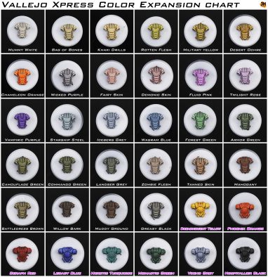 Vallejo Xpress Brings More Colours To Your Life & Painting Table ...