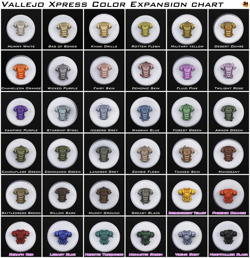 Vallejo Xpress Brings More Colours To Your Life & Painting Table ...