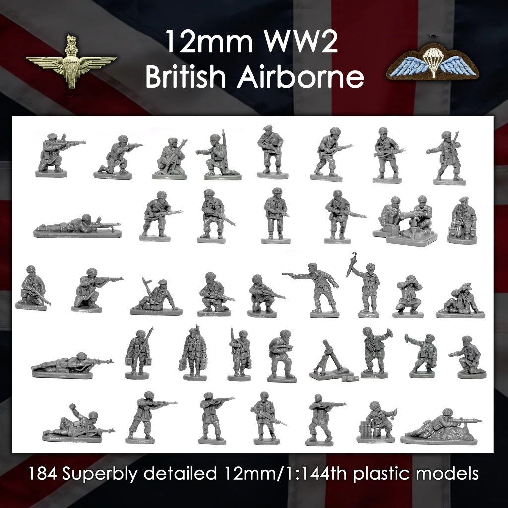 Send In The 12mm WW2 British Airborne From Victrix Miniatures ...
