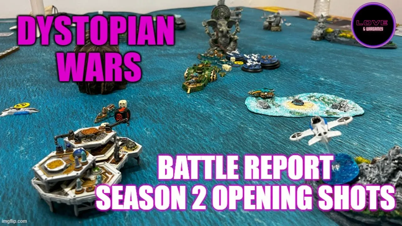 Dystopian Wars Battle Report : Opening shots! [1st battle of Season 2 ...