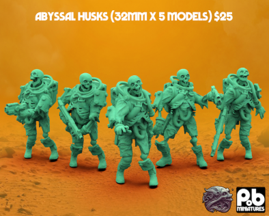 Stunning Sci-Fi Miniatures From Strange Plastic’s Project: Blackstar ...