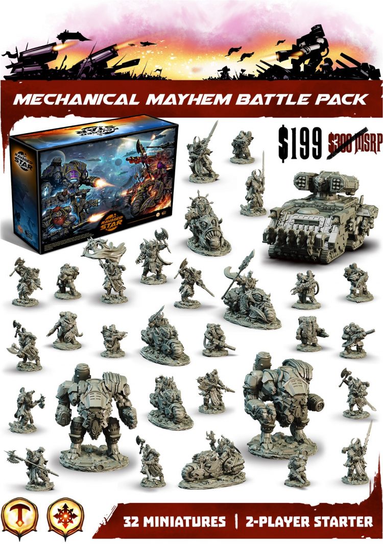 Dive Into MiniWarGaming’s New Wargame, Ravaged Star – OnTableTop – Home ...