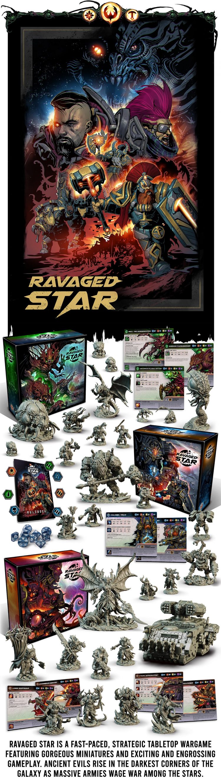 Dive Into MiniWarGaming’s New Wargame, Ravaged Star – OnTableTop – Home ...