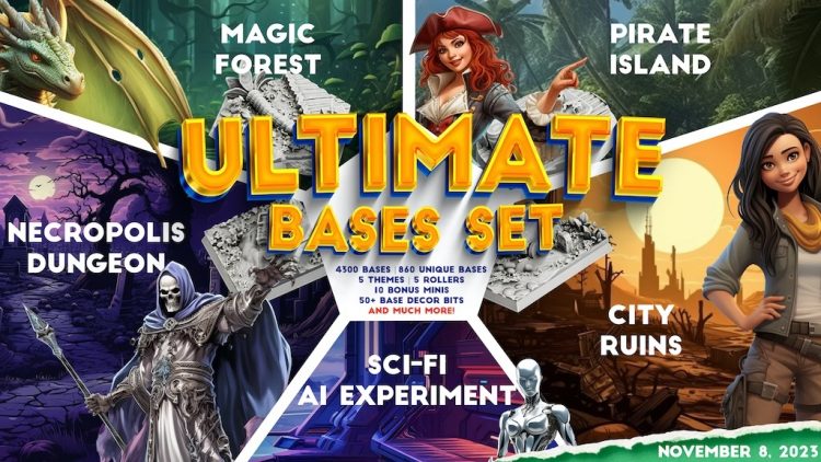 Boost Your Base Collection With Taiga Miniatures’ Kickstarter – OnTableTop – Home of Beasts of War