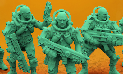 Stunning Sci-Fi Miniatures From Strange Plastic’s Project: Blackstar – OnTableTop – Home of ...