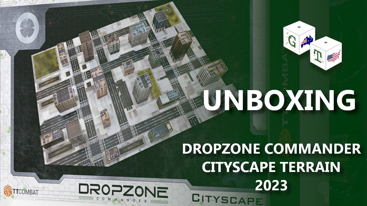Dropzone Commander Cityscape Terrain 2023 | UNBOXING – OnTableTop ...