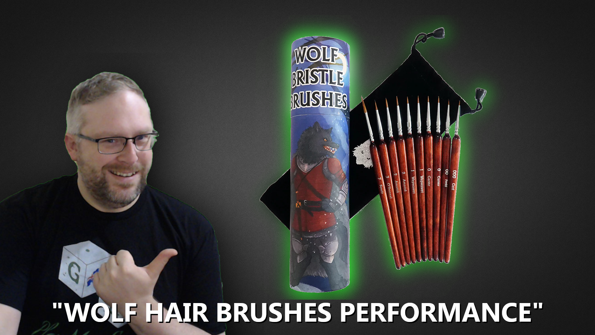 Chronicle RPG Wolf Bristle Brushes | UNBOXING & REVIEW – OnTableTop ...