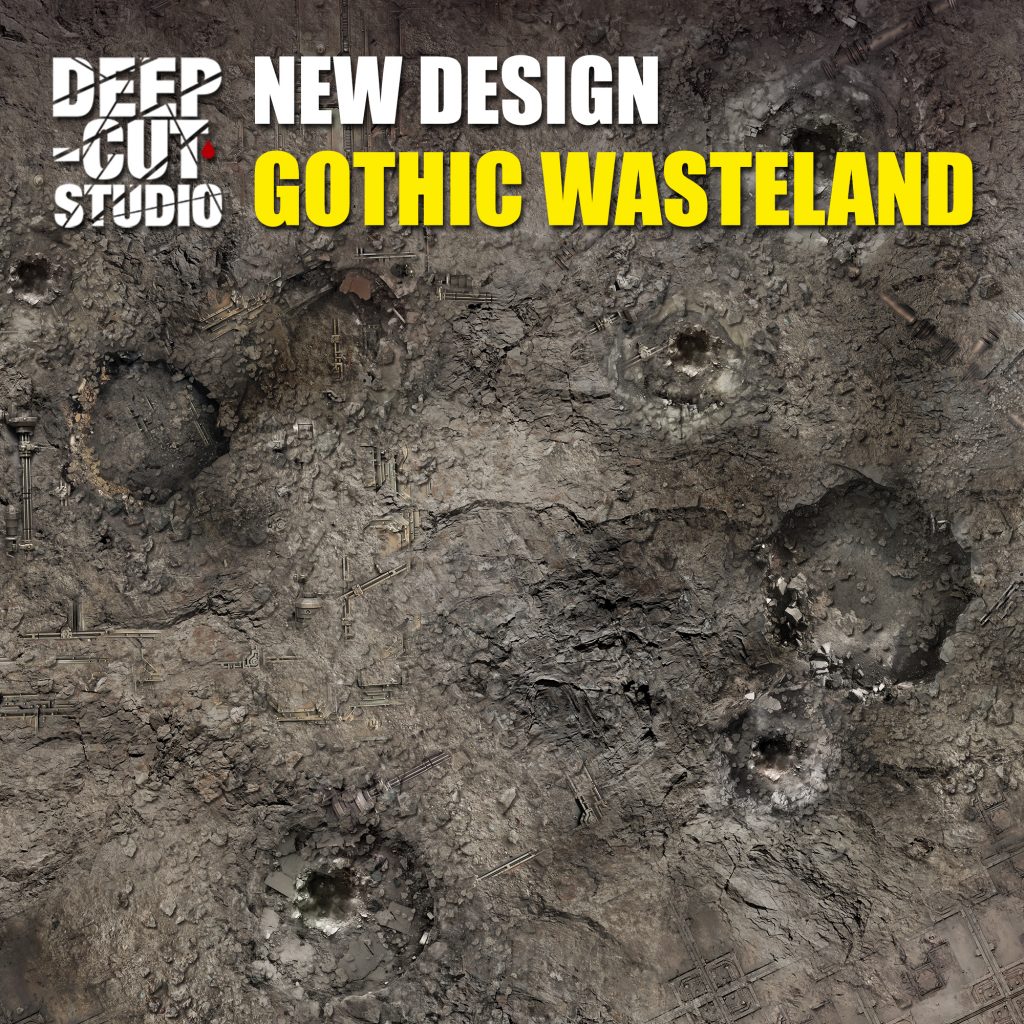 Battle Across Gothic Wastelands With Deep-Cut Studio Mat – OnTableTop – Home of Beasts of War