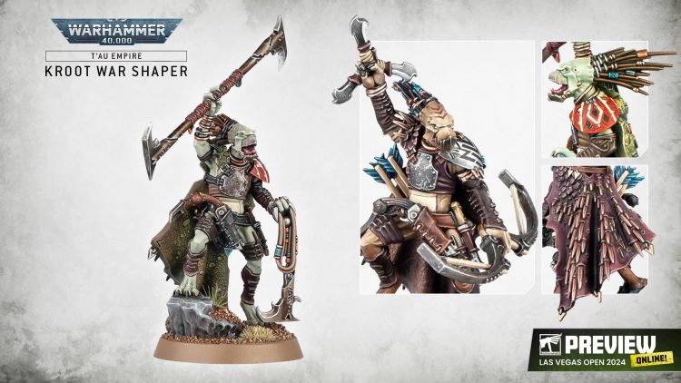 Brand New Kroot Miniatures Coming To Warhammer 40,000! – OnTableTop – Home of Beasts of War
