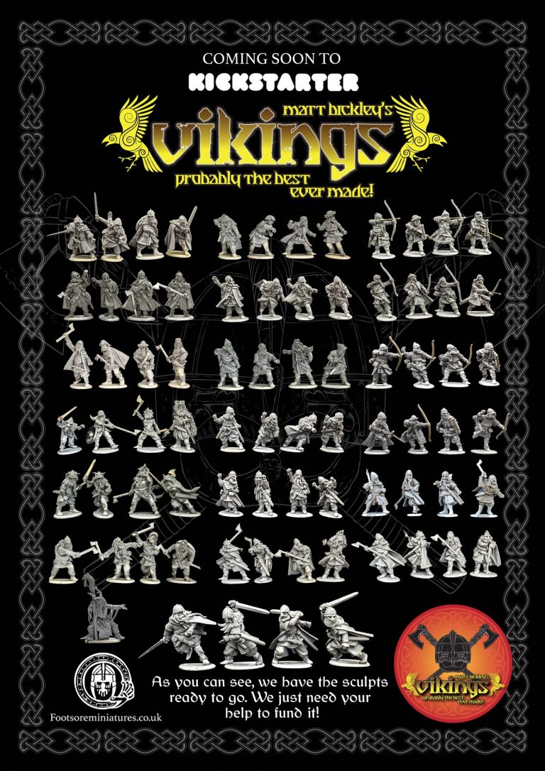 Details Revealed For Footsore & Matt Bickley’s Viking Raid – OnTableTop ...