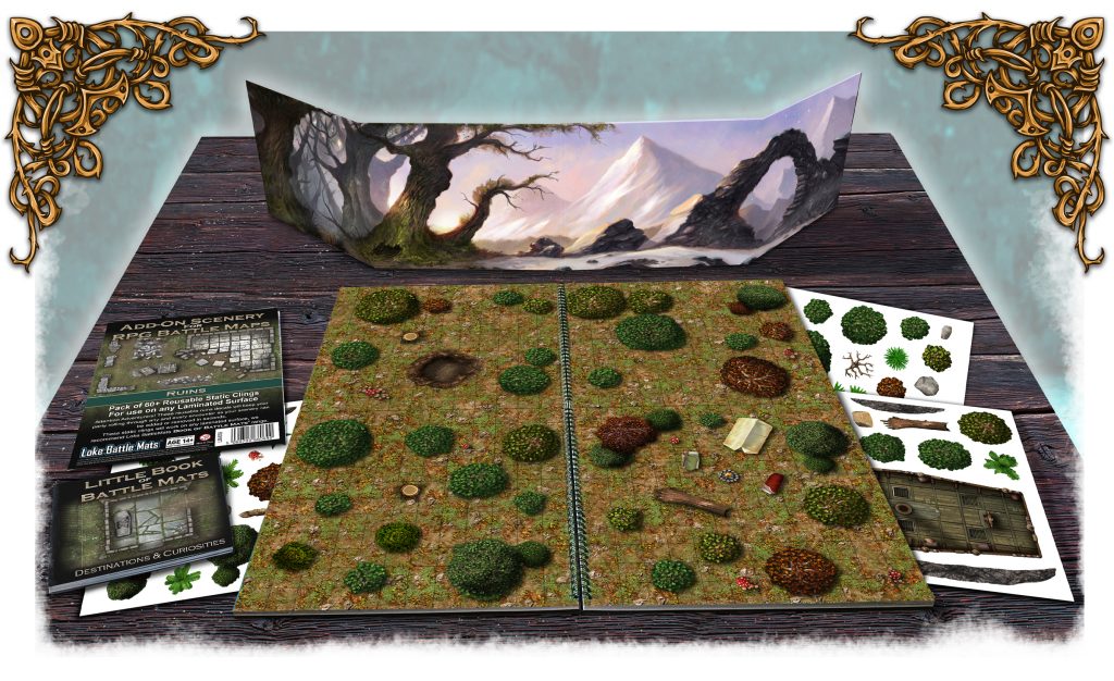 Loke BattleMats Bringing New Terrain Set Book To Kickstarter ...