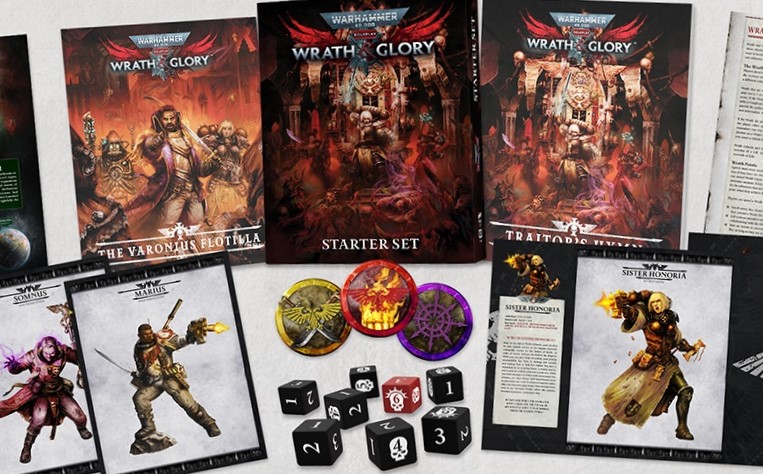 Begin Your Grimdark 40K Quests With Wrath & Glory Starter Set ...