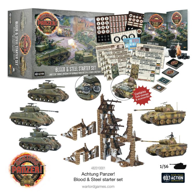 Pre-Order Tank Battle Game, Achtung Panzer! From Warlord – OnTableTop ...
