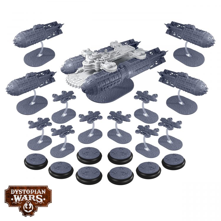 The Destiny Sky Fortress Soars Into Dystopian Wars In March ...