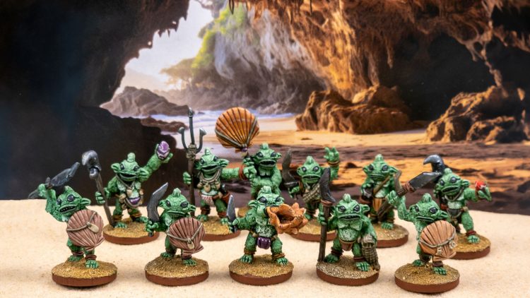 Build A Fish Man Force With RavenClaw Miniatures’ 28mm Range ...