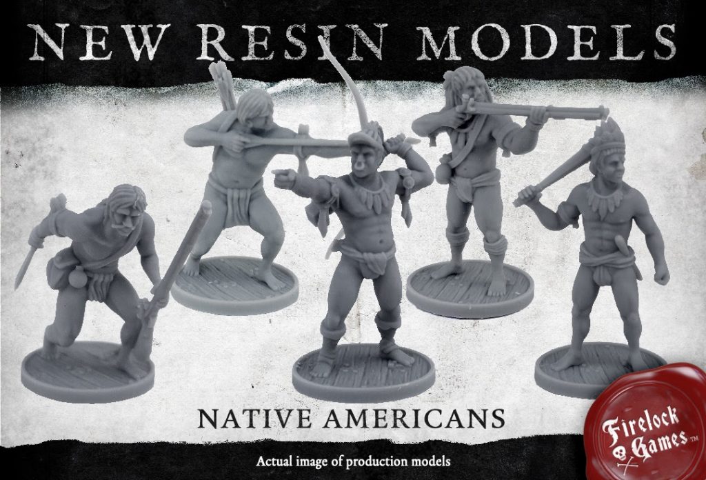 Native American Range Available In Resin For Blood & Plunder – OnTableTop – Home of Beasts of War