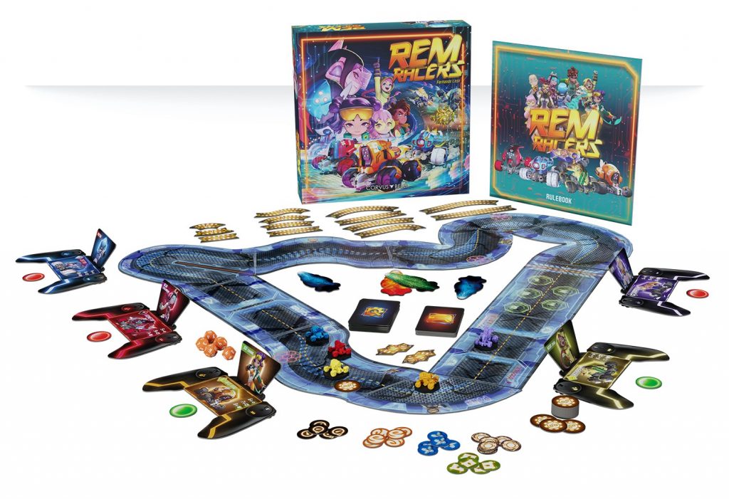 REM Racers! New Board Game Now Available From Corvus Belli – OnTableTop ...