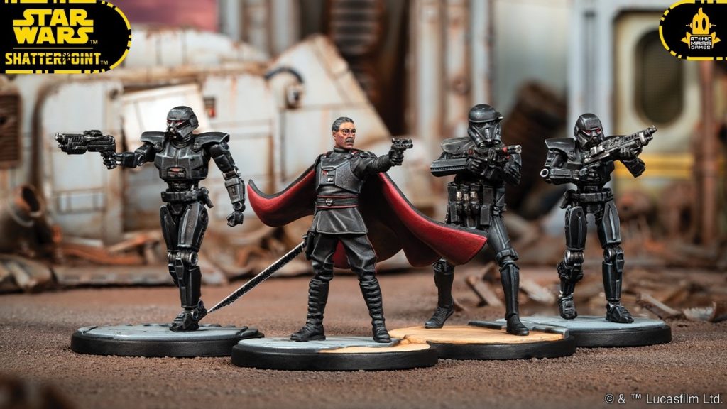 Mando, Moff Gideon & The Bad Batch For Star Wars: Shatterpoint ...
