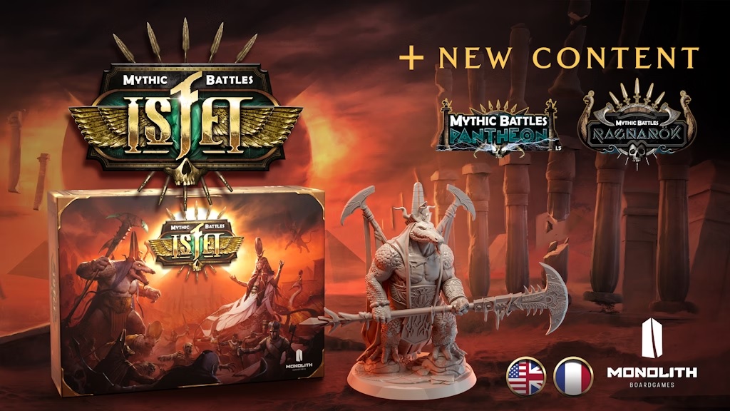 Monolith Announce Ancient Egyptian Mythic Battles: Isfet! – OnTableTop ...