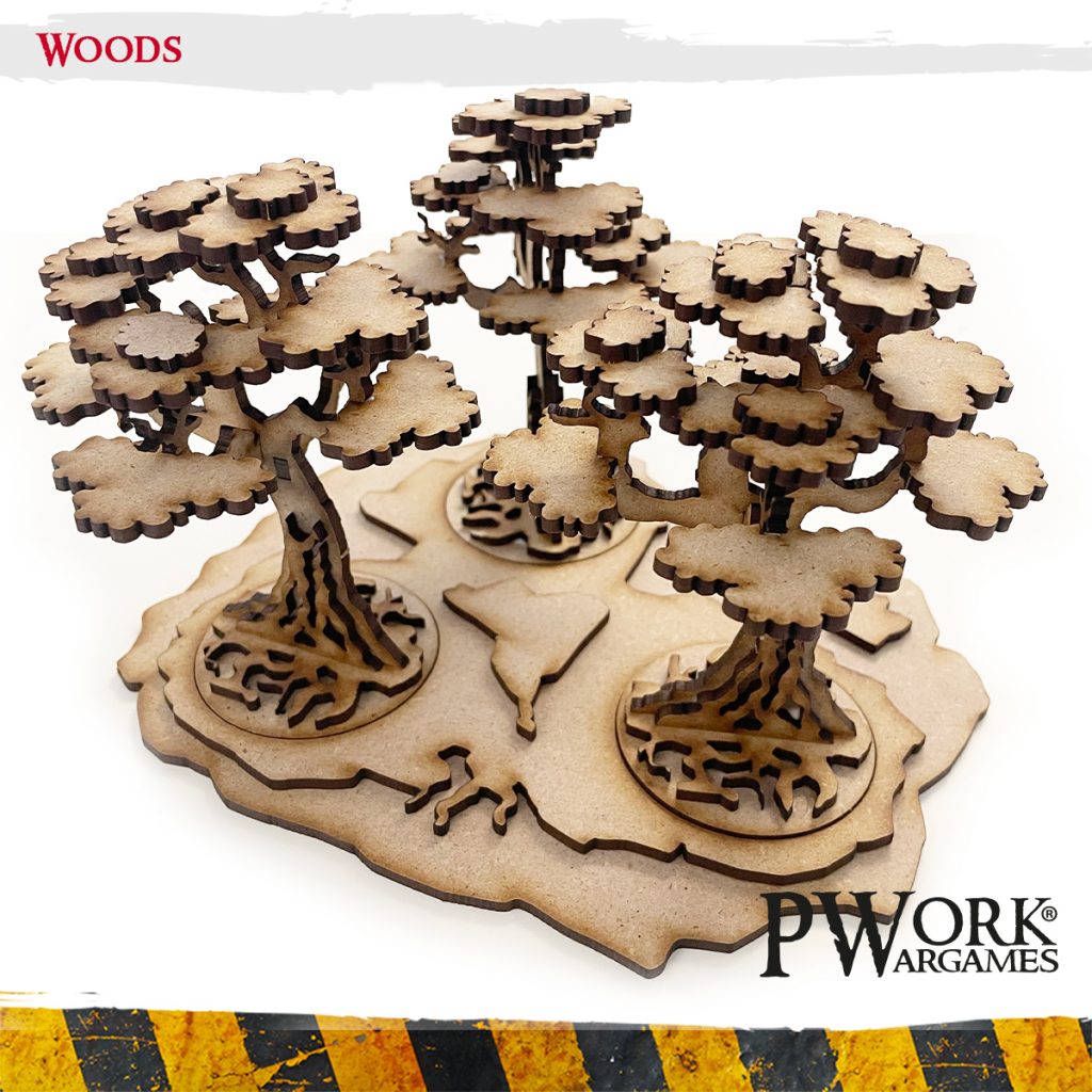 Add PWork Wargames’ Woods & Walls To Your Fantasy Tabletops ...